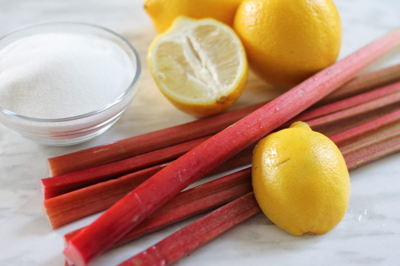 Delicious Homemade Rhubarb Lemonade Recipe - The Olive Blogger